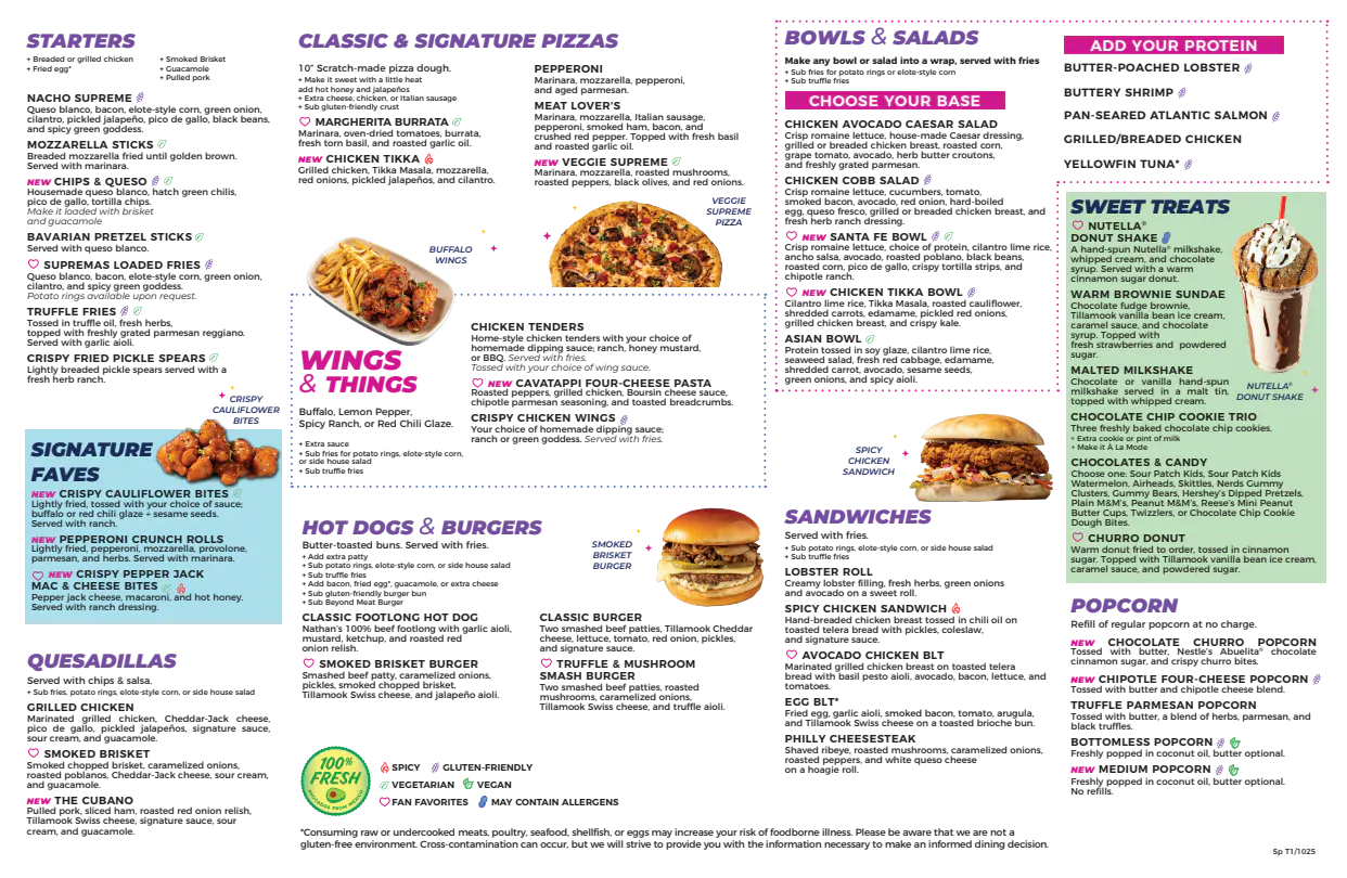 Cinepolis USA | McKinney | Mckinney Dine In Menu